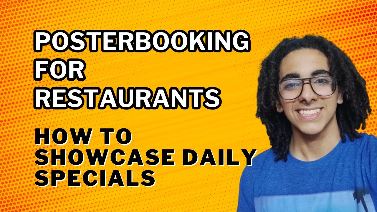 PosterBooking for Restaurants How to Showcase Daily Specials - YouTube
