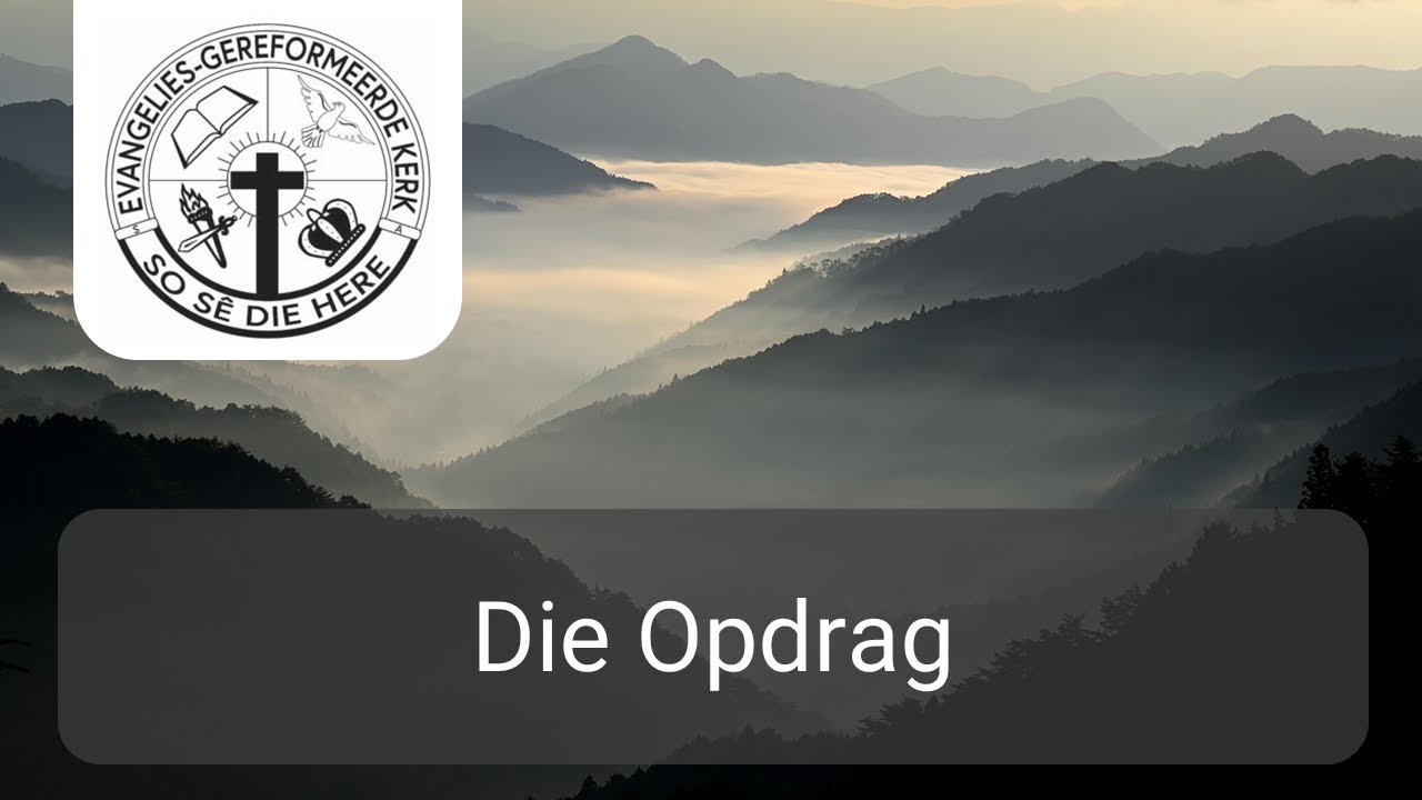 Die Opdrag - YouTube