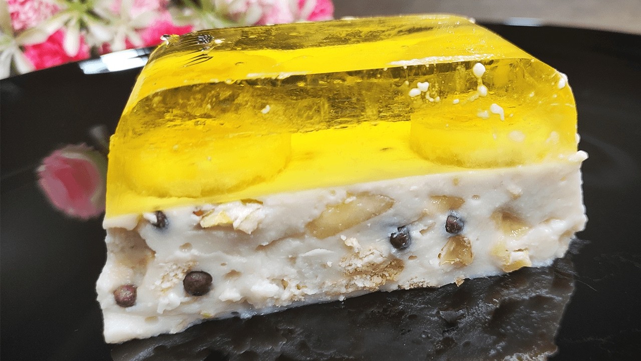 Mom's Secret Recipe For Rocker Banana Jelly Custard | Creamy Italian ...