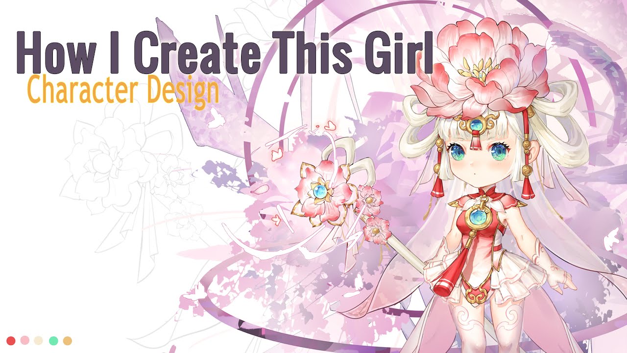 Create Your DREAM Character! Speedpaint in Photoshop - YouTube