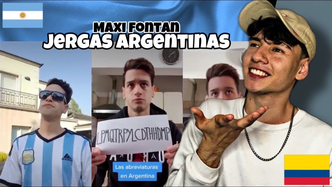 JERGAS ARGENTINAS 🇦🇷 - Colombiano reacciona 🇨🇴Como hablan los ...