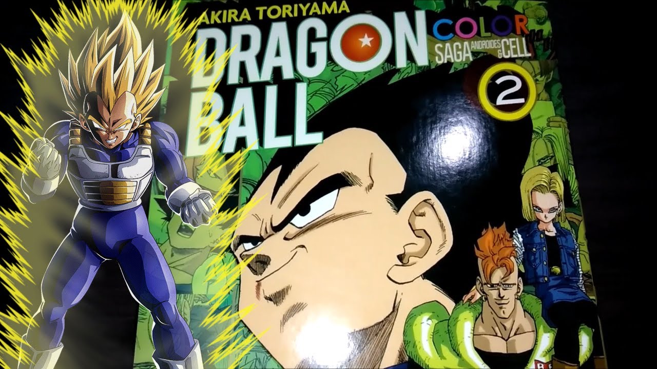 Dragon Ball Z Full Color Manga Cell Saga Volume 2 Unboxing New - YouTube