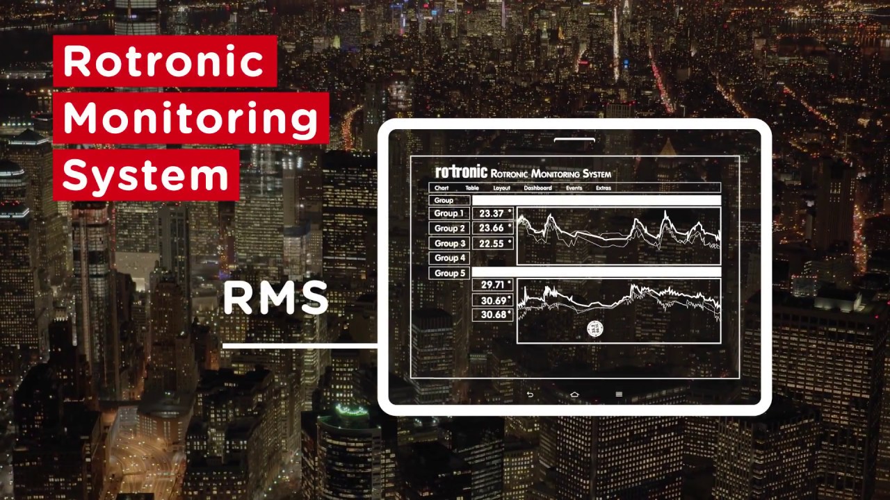 RMS - Rotronic Environmental Monitoring System - YouTube