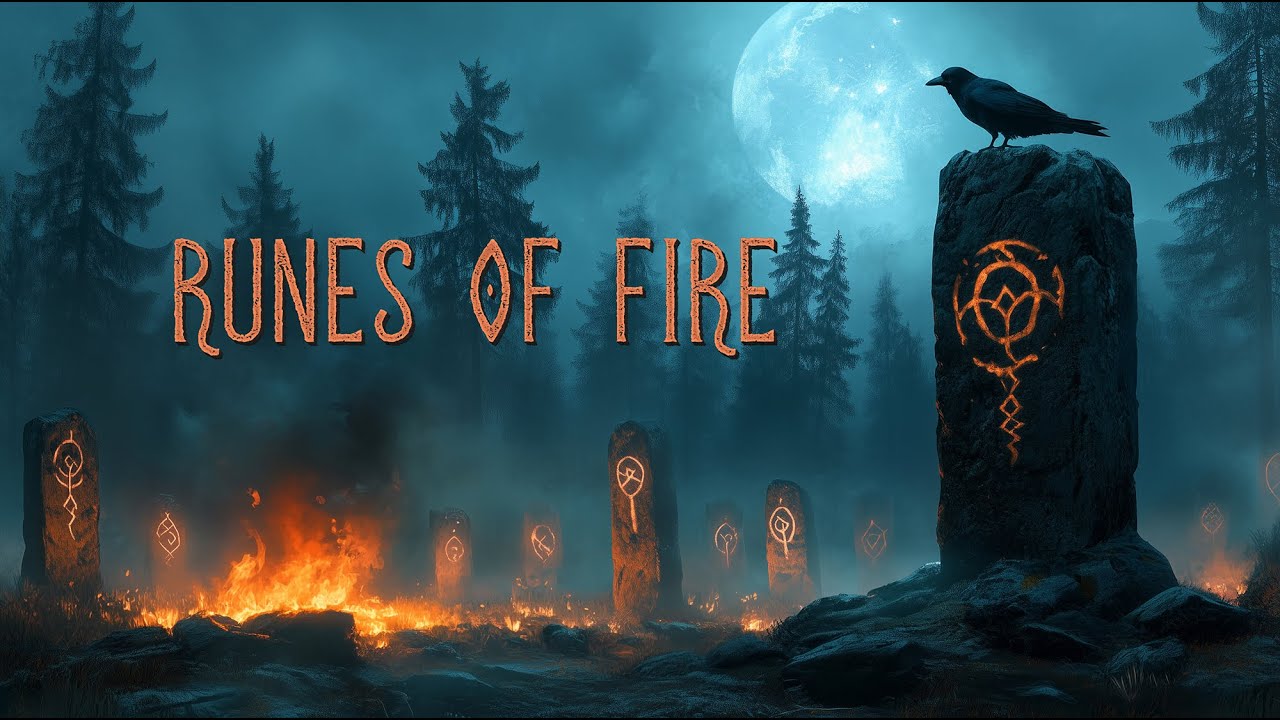 Runes of Fire | Nordic Folk Song (Official Lyric Video) - YouTube
