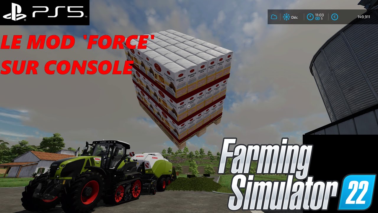 FS 22 Mod #25 Le Mod 'Force' 💪🏼 Sur Console [FR-PS5] - YouTube