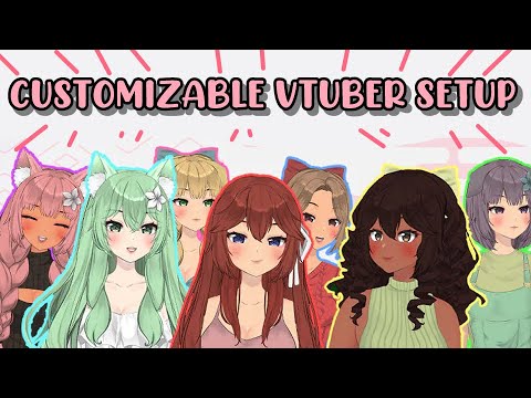 Customizable Vtuber Set Up Tutorial (VtubeStudio) - YouTube