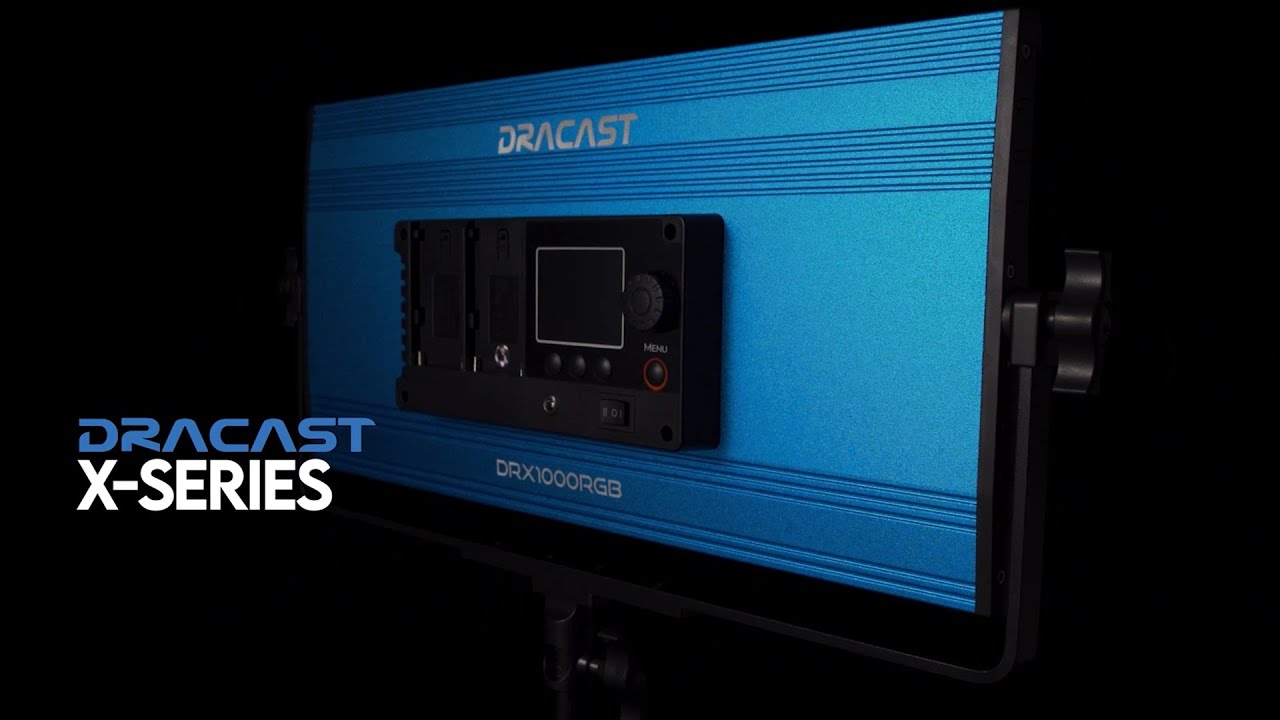 Introducing the Dracast LED1000 X-Series by Draco Broadcast - YouTube