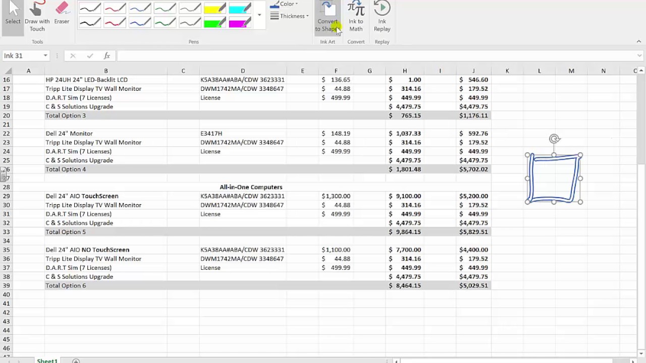 MS Excel Draw Tab YouTube ms-excel-draw-tab-youtube