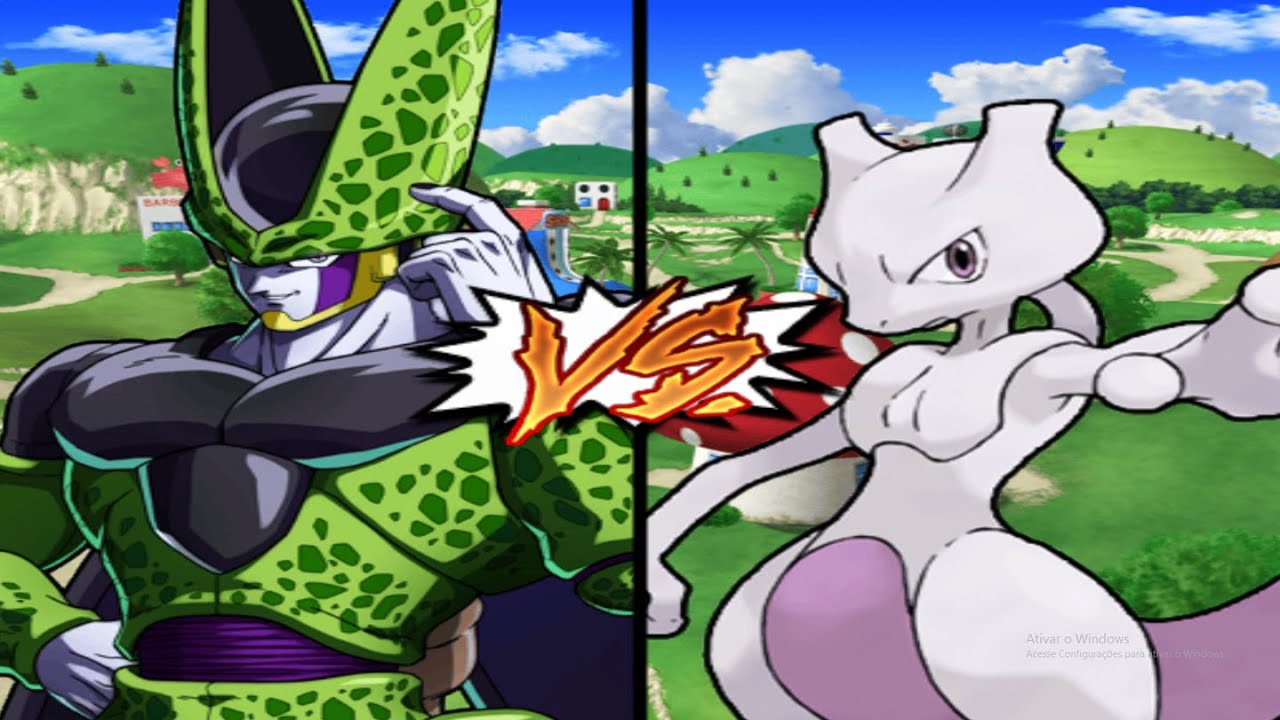 Cell VS Mewtwo - DBZ Budokai Tenkaichi 3 ARMAGEDDON MOD - YouTube