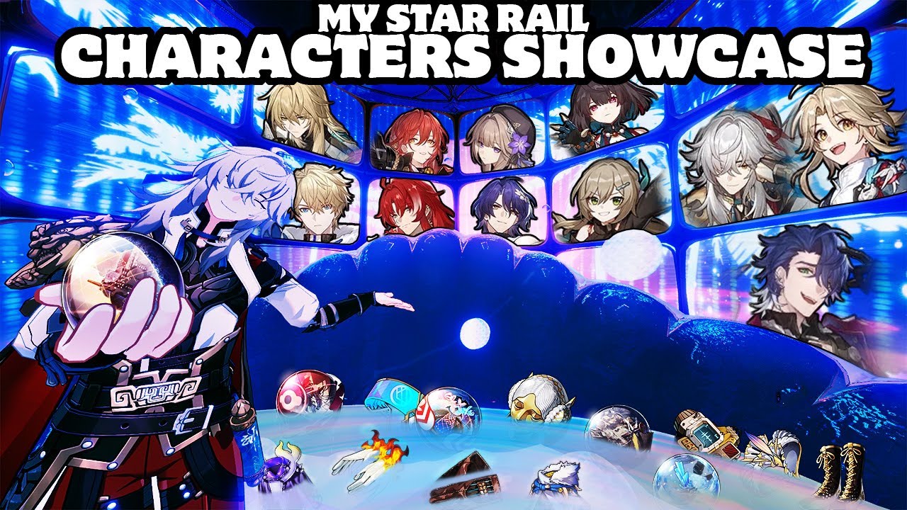 My Star Rail Characters Showcase - Builds and Gameplay - YouTube