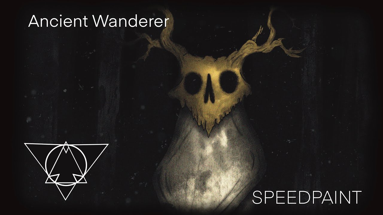 Ancient Wanderer / Speedpaint (Dark Art) - YouTube