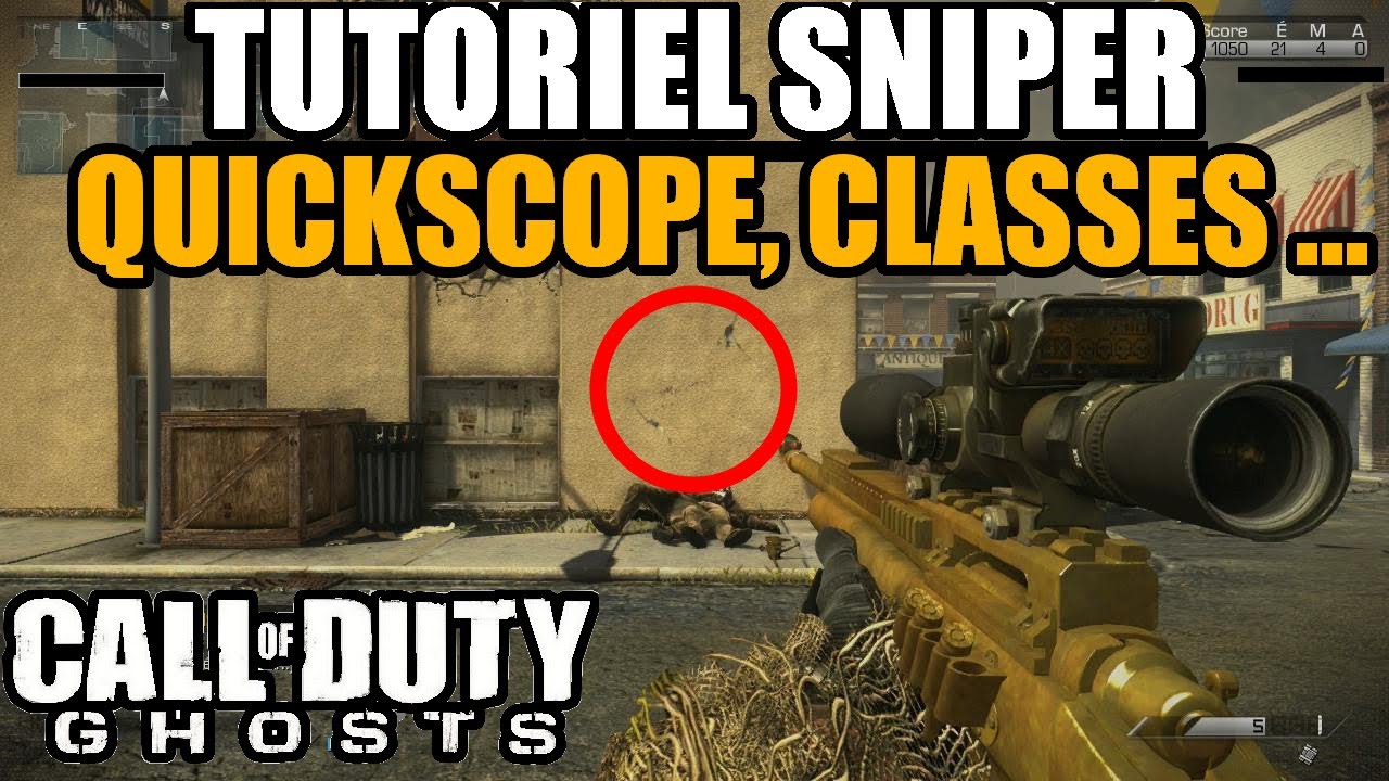 Comment débuter au sniper sur GHOSTS | Tuto sniper quickscope call of ...