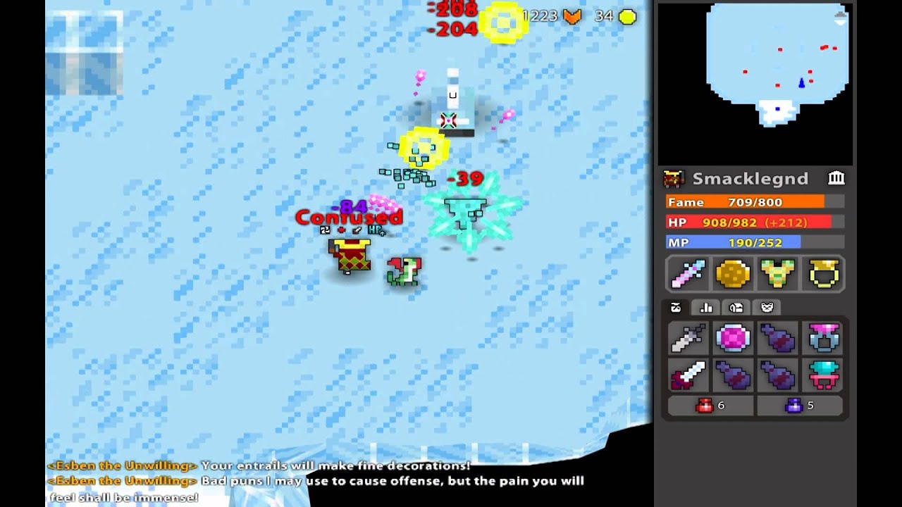 ROTMG solo ice cave Special - YouTube