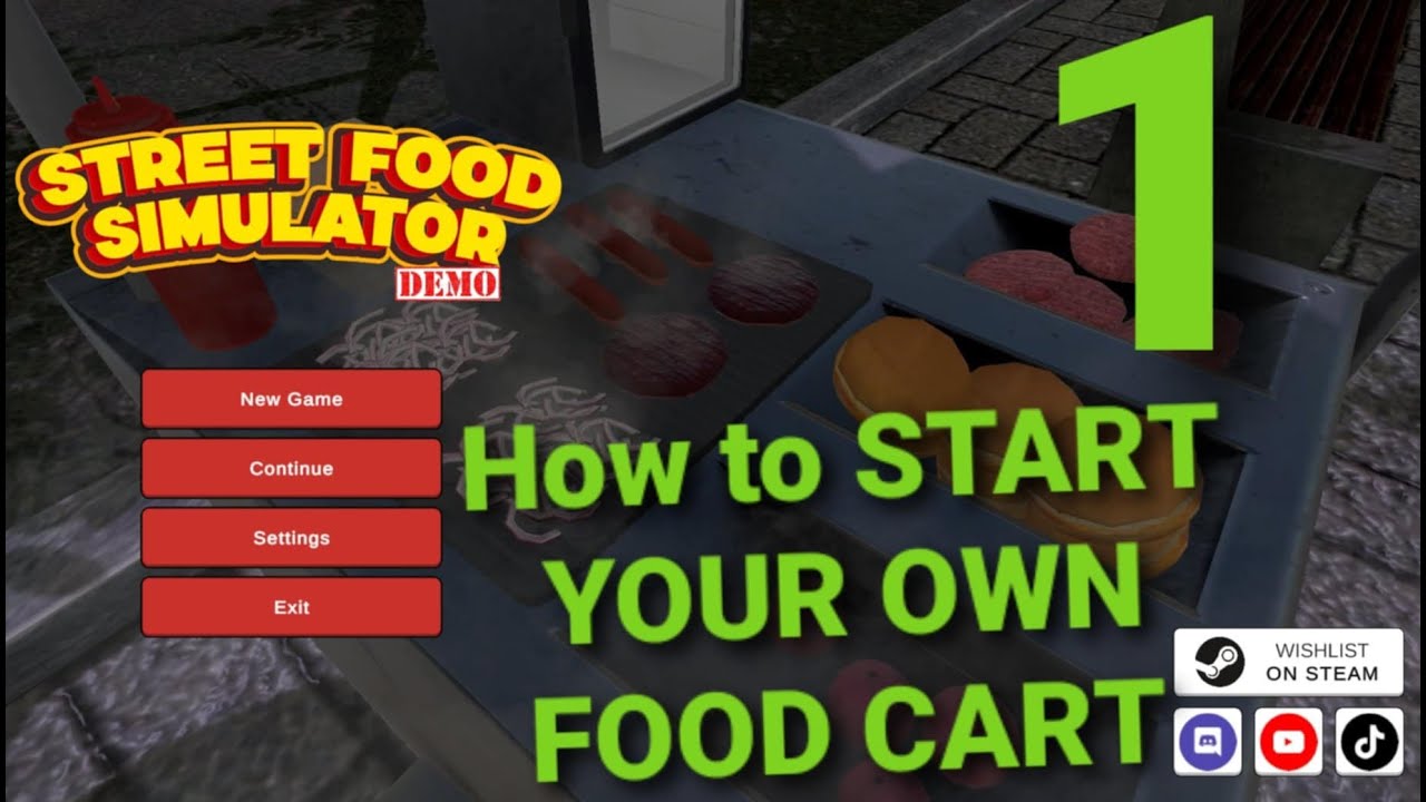 Street Food Simulator | First Look 👀 (DEMO) #simulationgames # ...