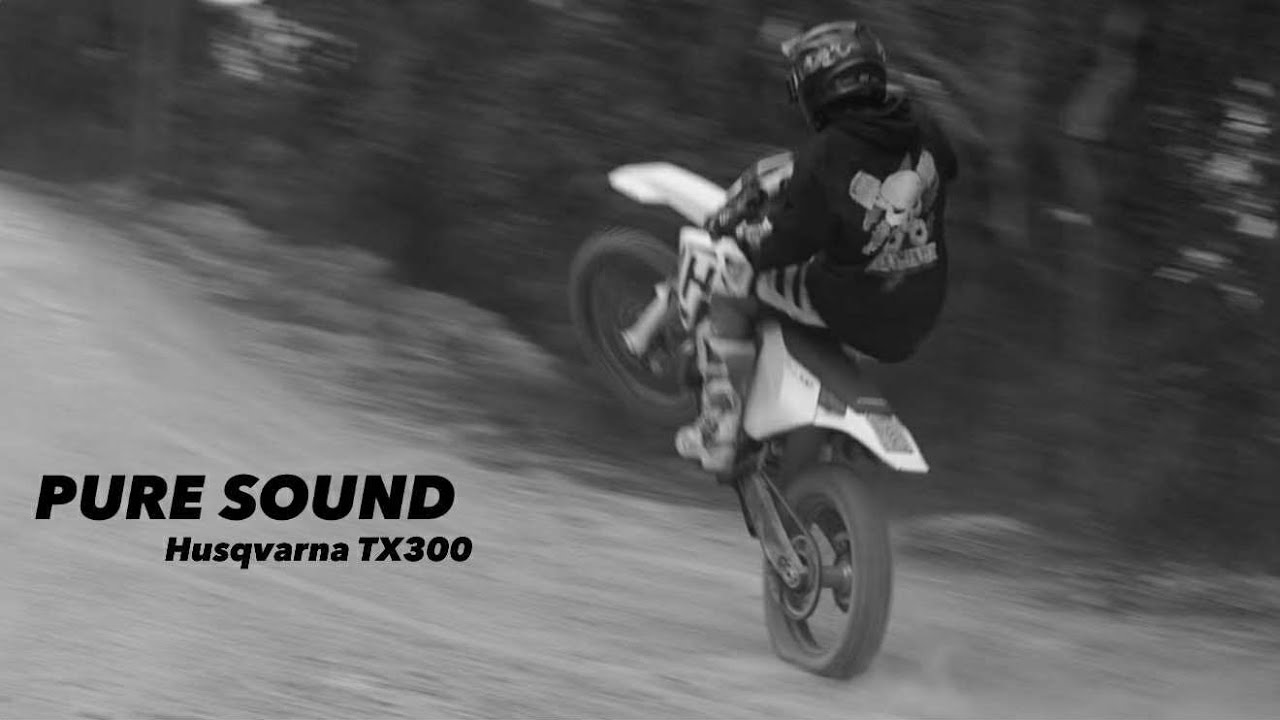PURE SOUND | Husqvarna TX250 two stroke cinematic - YouTube