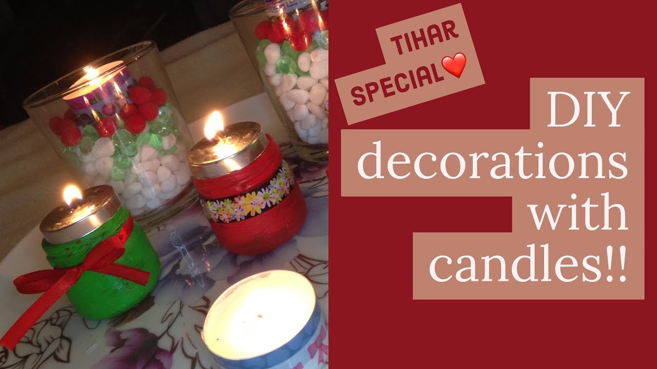 DIY light decorations for Tihar/Deepawali Part I - YouTube