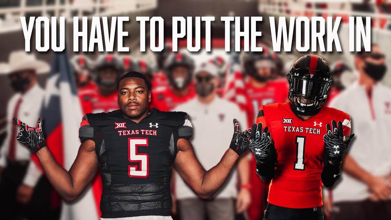 Texas Tech Athletes Will Have to Do Community Service Before Receiving ...
