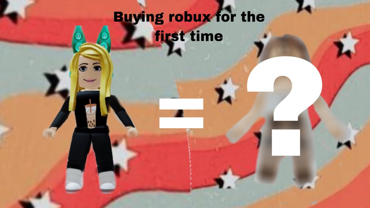 BUYING ROBUX!!!!!(first time) - YouTube