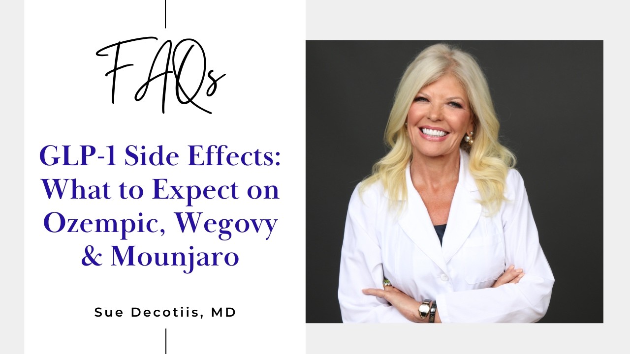 GLP-1 Side Effects: What to Expect on Ozempic, Wegovy & Mounjaro | Dr ...