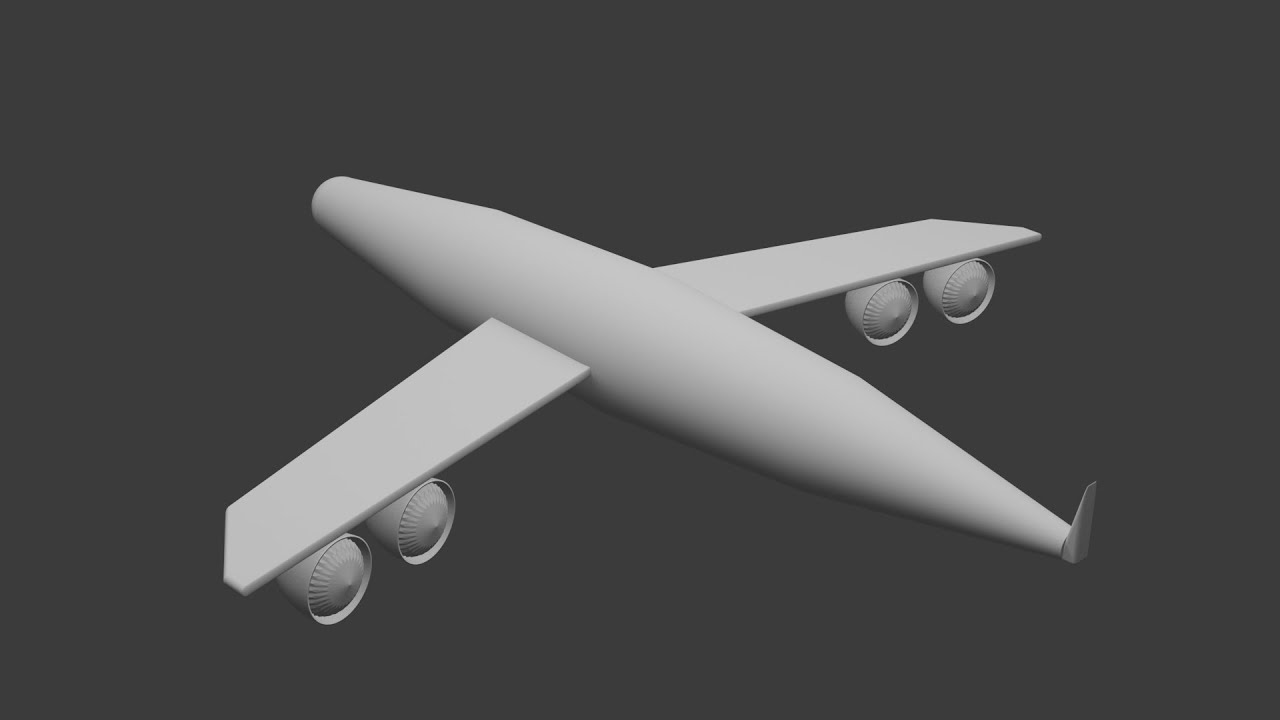 How to create Aeroplane in Blender | Blender Modeling Tutorial ...