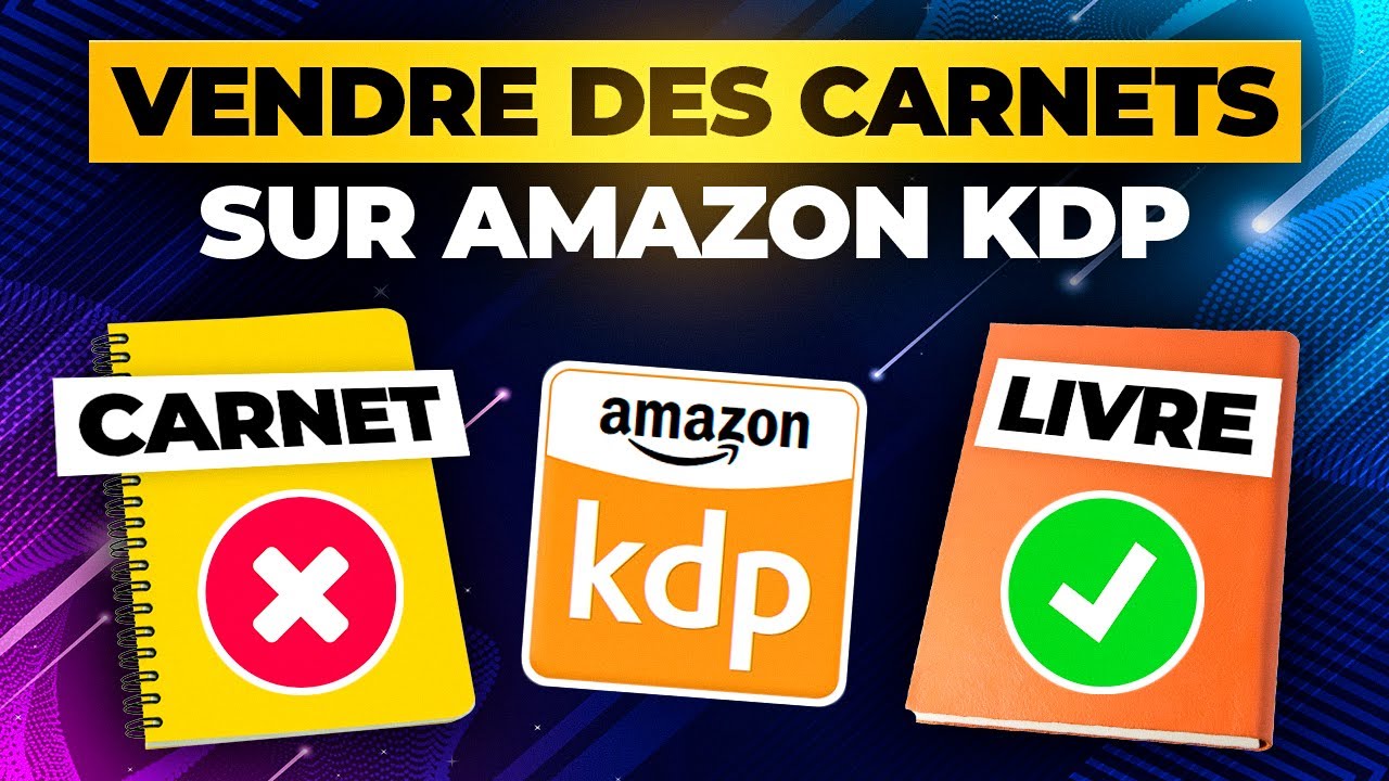 Vendre des carnets sur Amazon KDP - YouTube