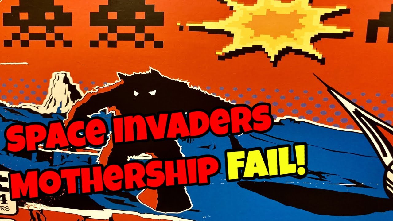 Space Invaders Mothership Fail! - YouTube