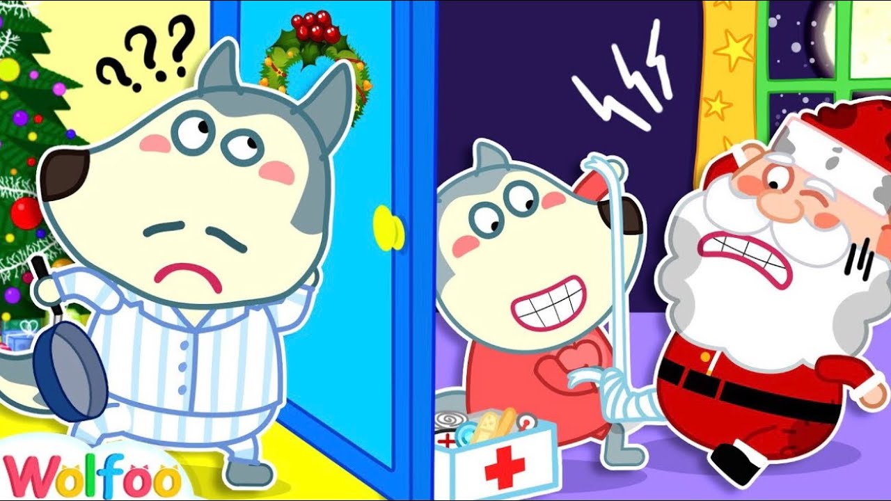 Wolfoo Helps Santa Claus - Funny Stories for Kids About Christmas ...