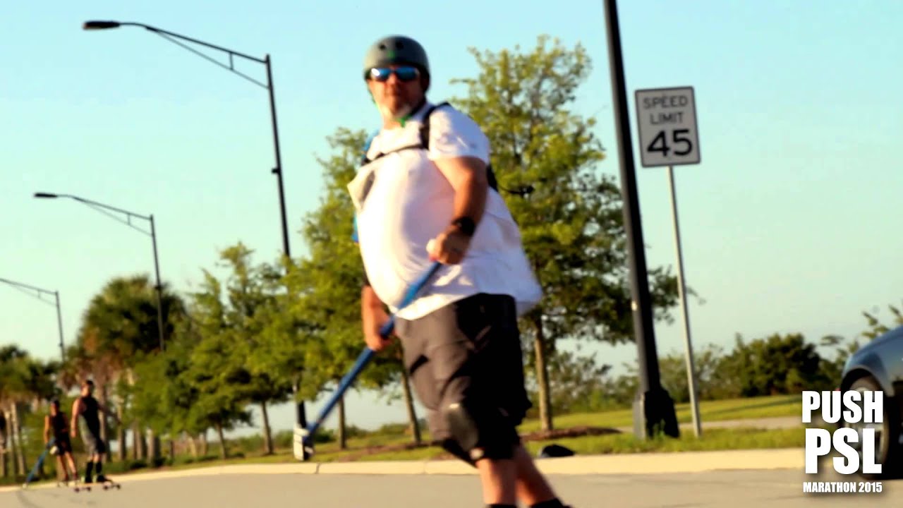 Longboard PUSH PSL Marathon by Donkboard - YouTube