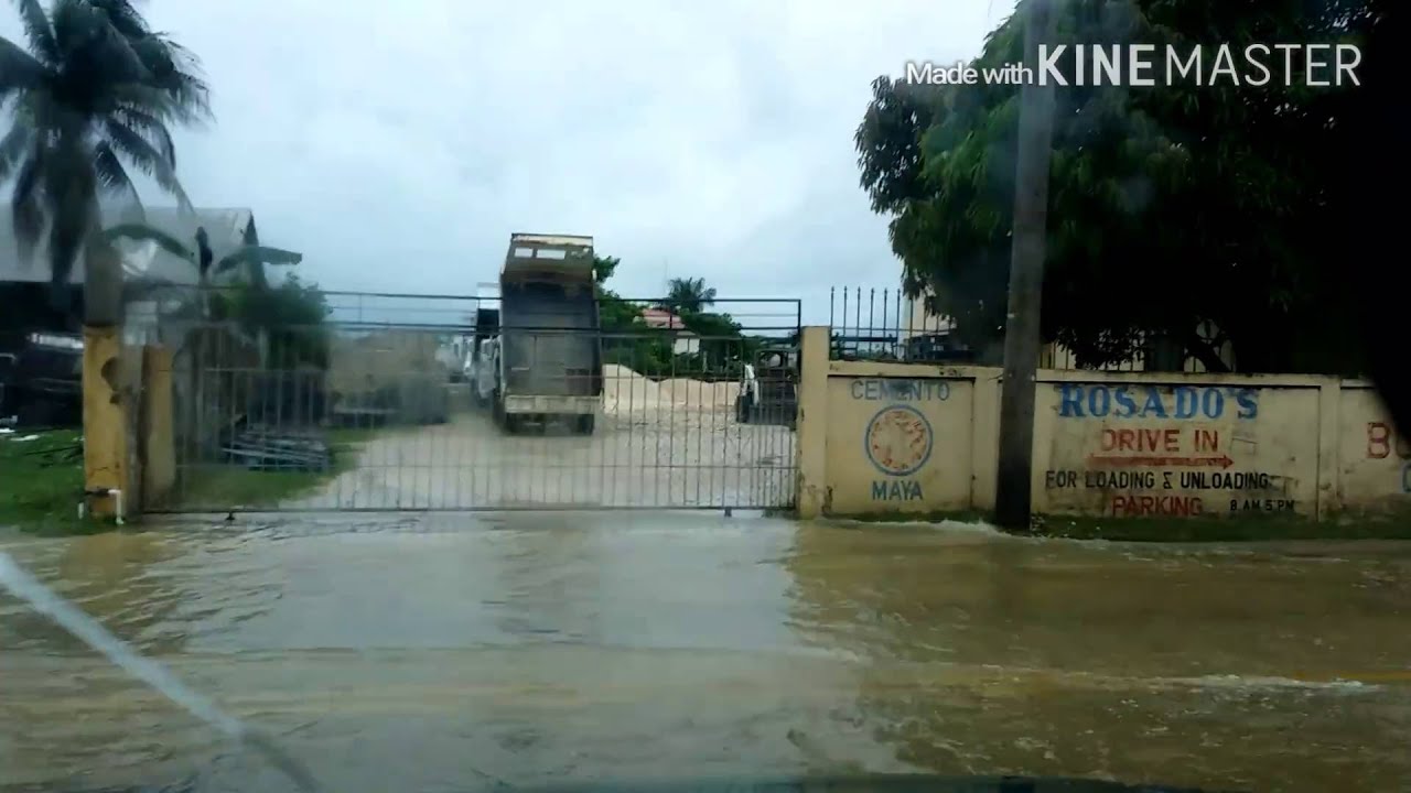 Belize City's 2015 rain season - YouTube