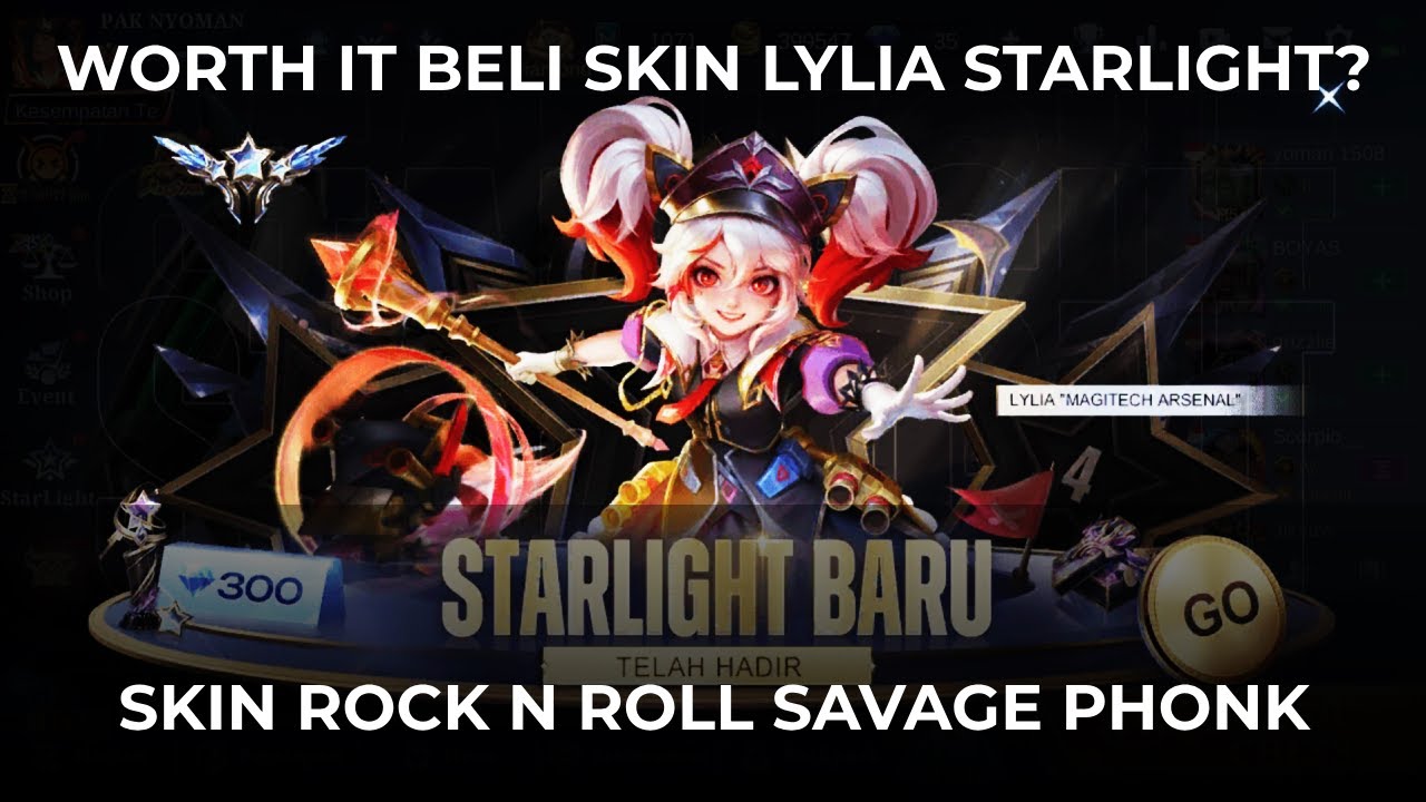 REVIEW SKIN STARLIGHT BULAN APRIL 2024 LYLIA "MAGITECH ARSENAL" # ...