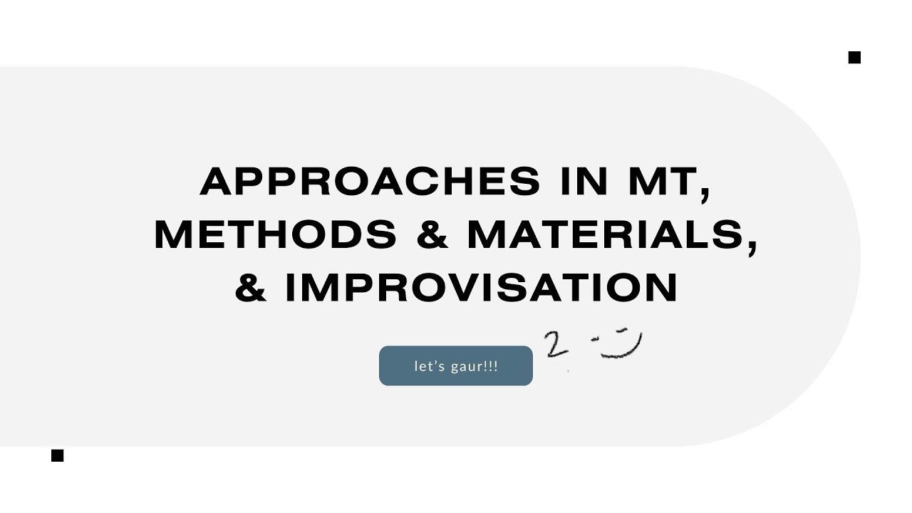approaches, methods, materials, & improvisation PART 2!!! 😤🫠🥸 - YouTube