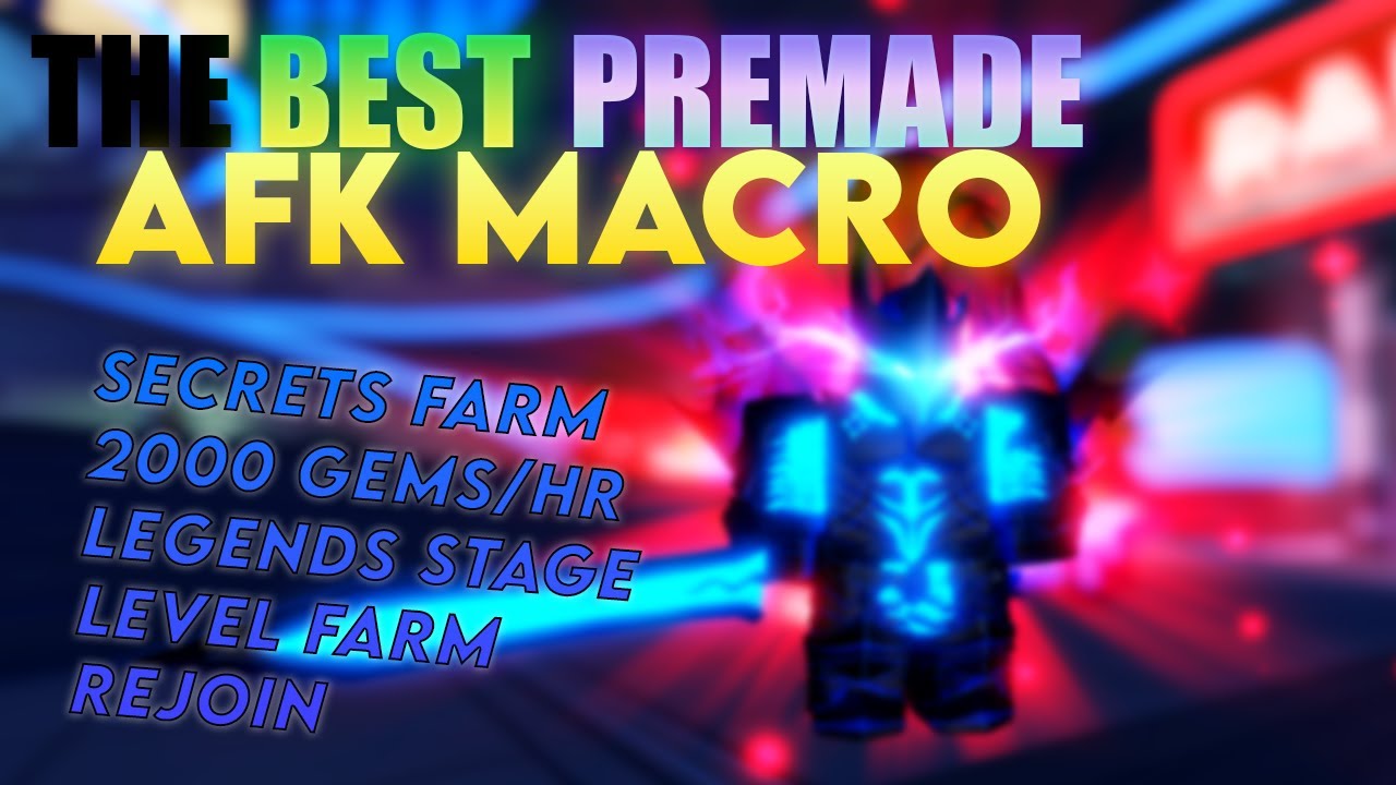 THE BEST ANIME VANGUARDS MACRO (IGRIS, GEMS, LEVELS, ESSENCES MACRO ...
