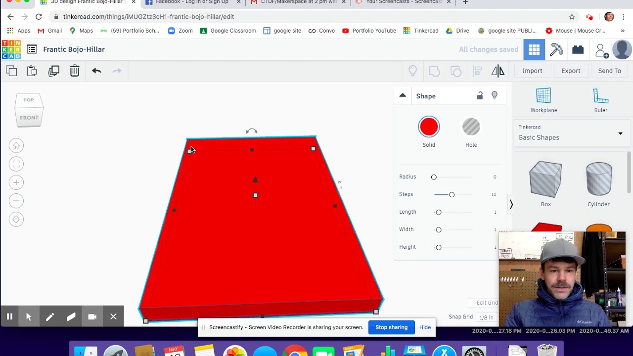 Super Thinkers - Starting a Tinkercad building at a real scale and ...