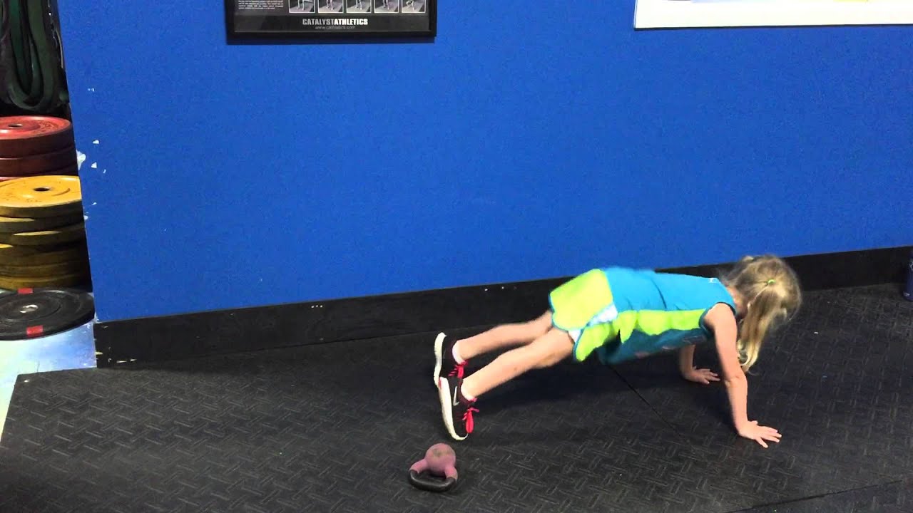 Novalee's Best Workout for kids - Barbies, Push-ups & Squats - YouTube