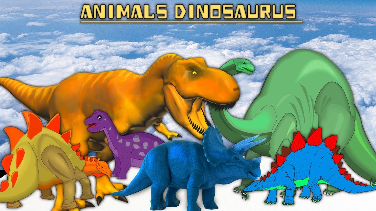 Mencari Mainan Dinosaurus, mainan anak, Tirek, mobil mobilan ...