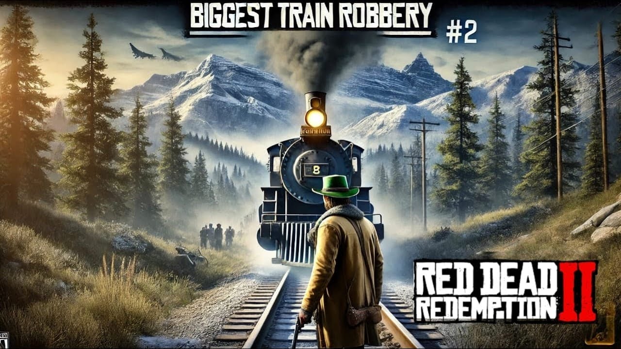 Biggest Train Robbery Ever in RDR2! #RDR2 #TrainHeist #EpicRobbery # ...