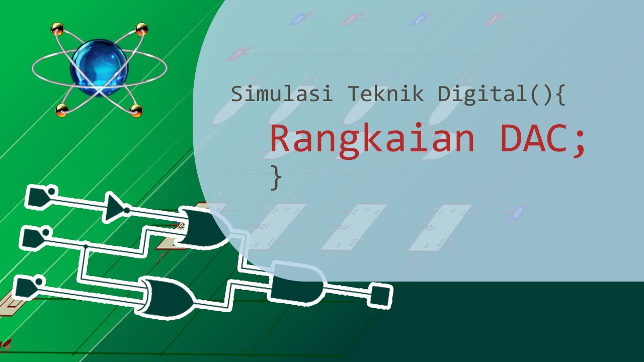 Teknik Digital Simulasi Rangkaian DAC - YouTube