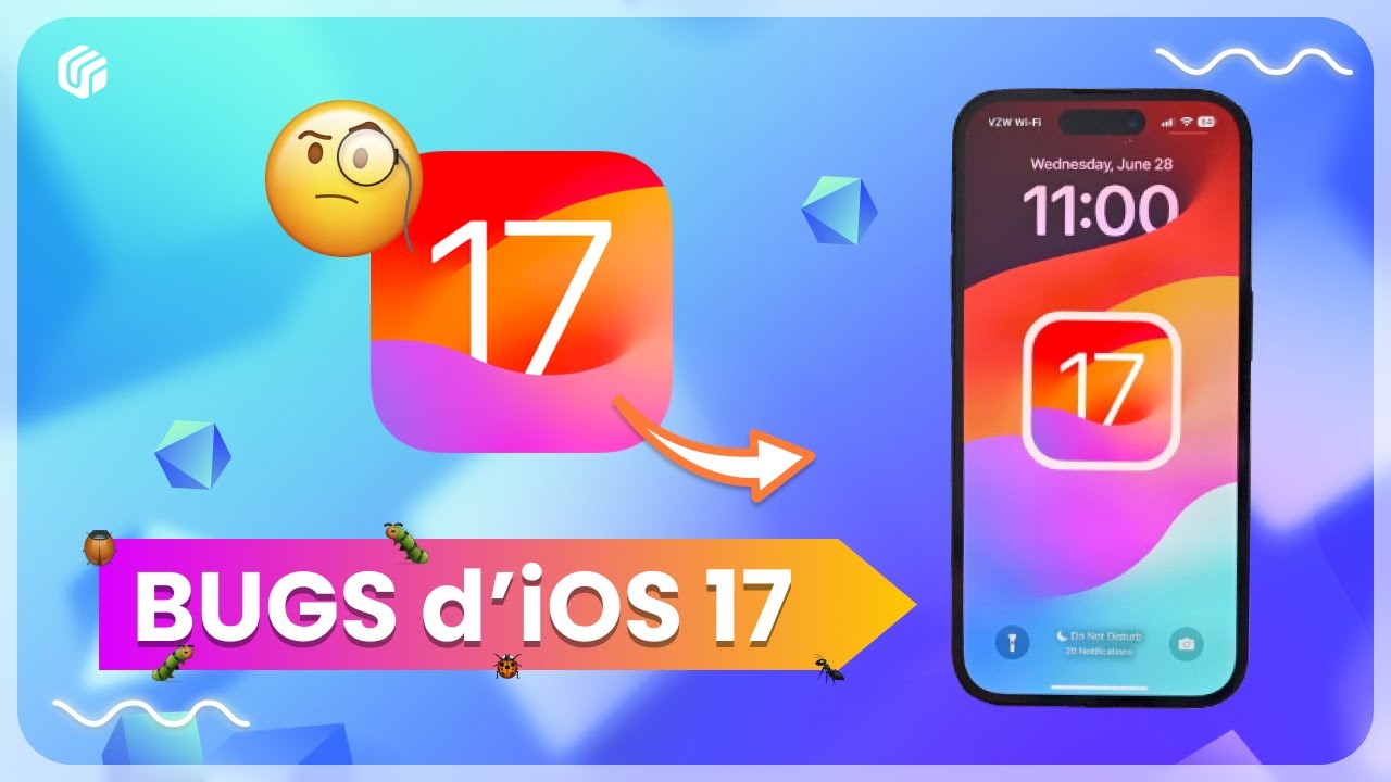Bugs & Problèmes d'iOS 17 | Comment réparer les bugs arpès mise à jour iOS 17🔥 - YouTube