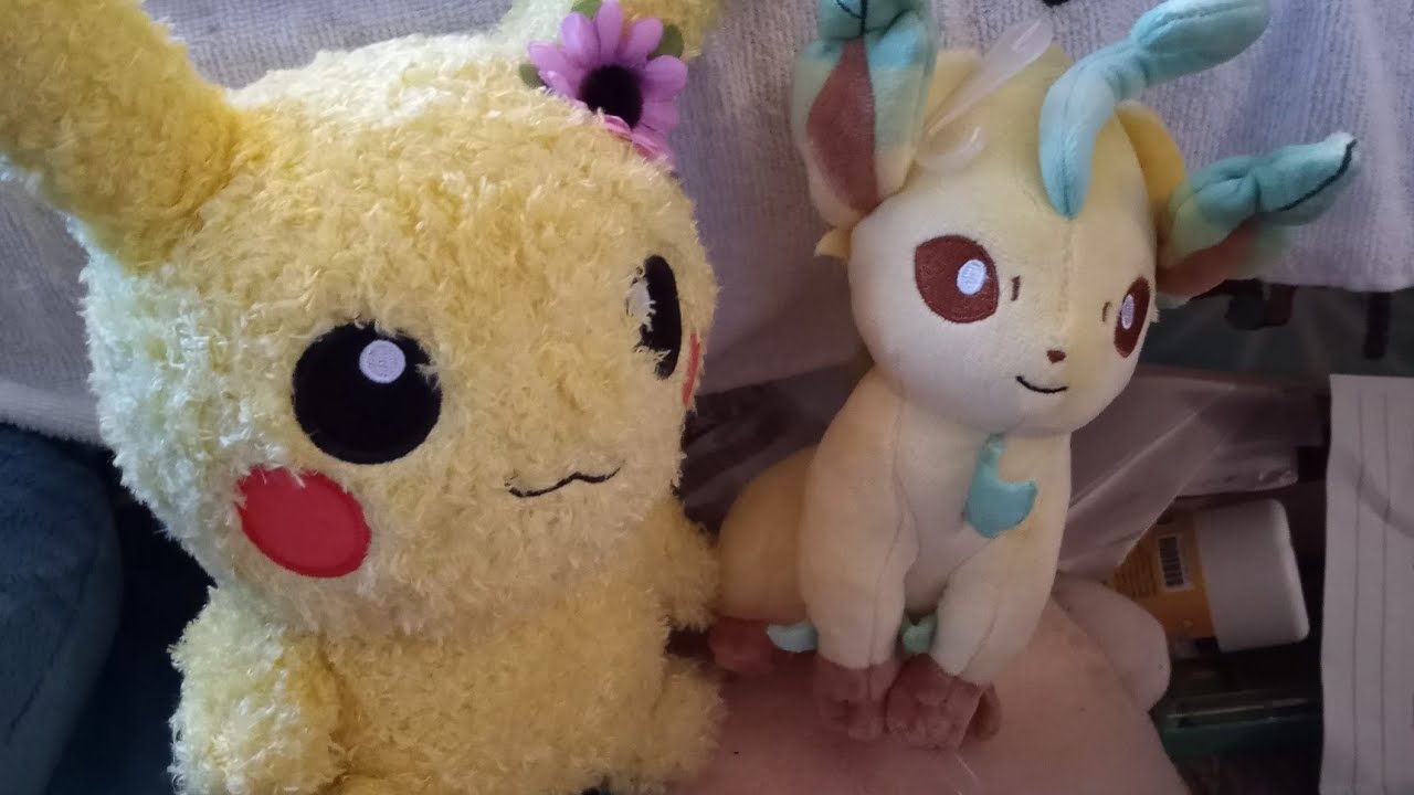 Plushie Review: Chu (Fluffy Pocket Monsters Pikachu) - YouTube