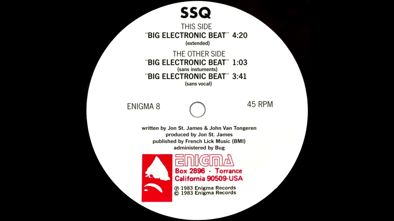 SSQ - Big Electronic Beat (Extended Version) 1983 - YouTube