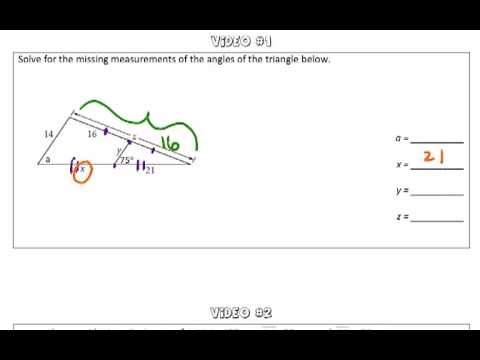 Properties of Midsegments of Triangles Video #1 - YouTube
