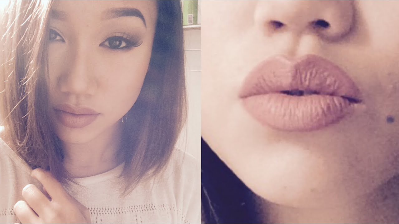 Kylie Jenner Lips || Pouty Lips Tutorial - YouTube