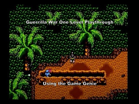 Guerrilla War One Level Playthrough using the Nes's Game Genie :D - YouTube