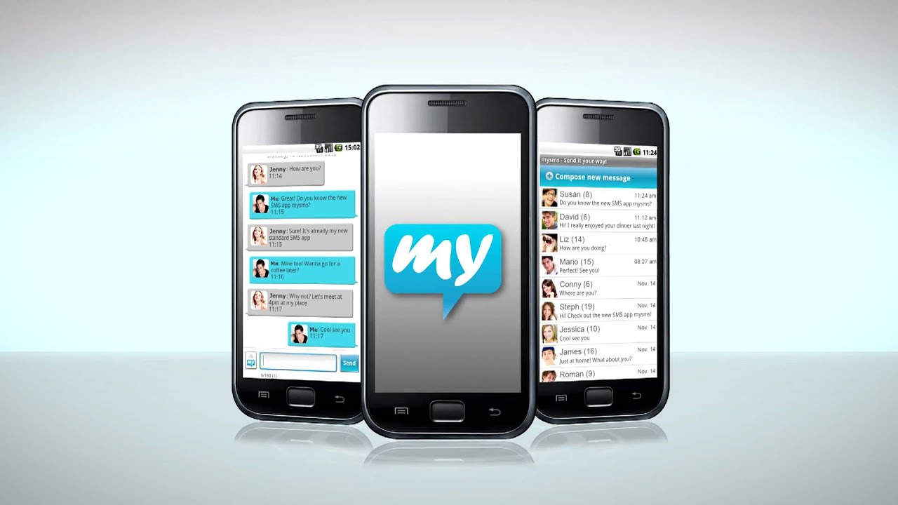 mysms SMS app - Send it your way! - YouTube