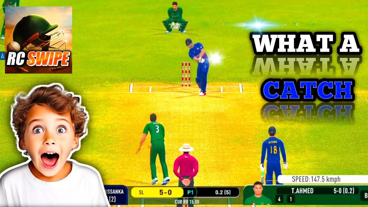 REAL CRICKET SWIPE // Bowling TIP AND TICKET // NEW GAME PLAY 2025 ...