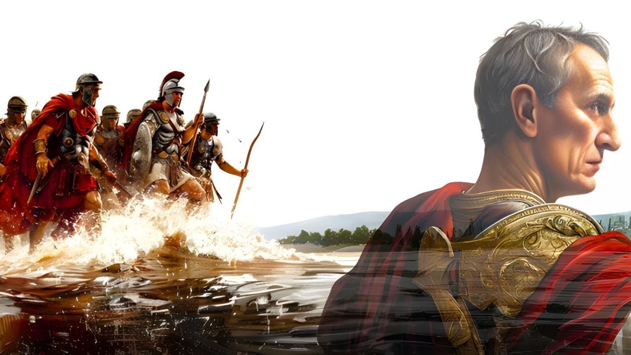 Cesare e l'attraversamento del fiume Rubicone (49 a.C.) - YouTube