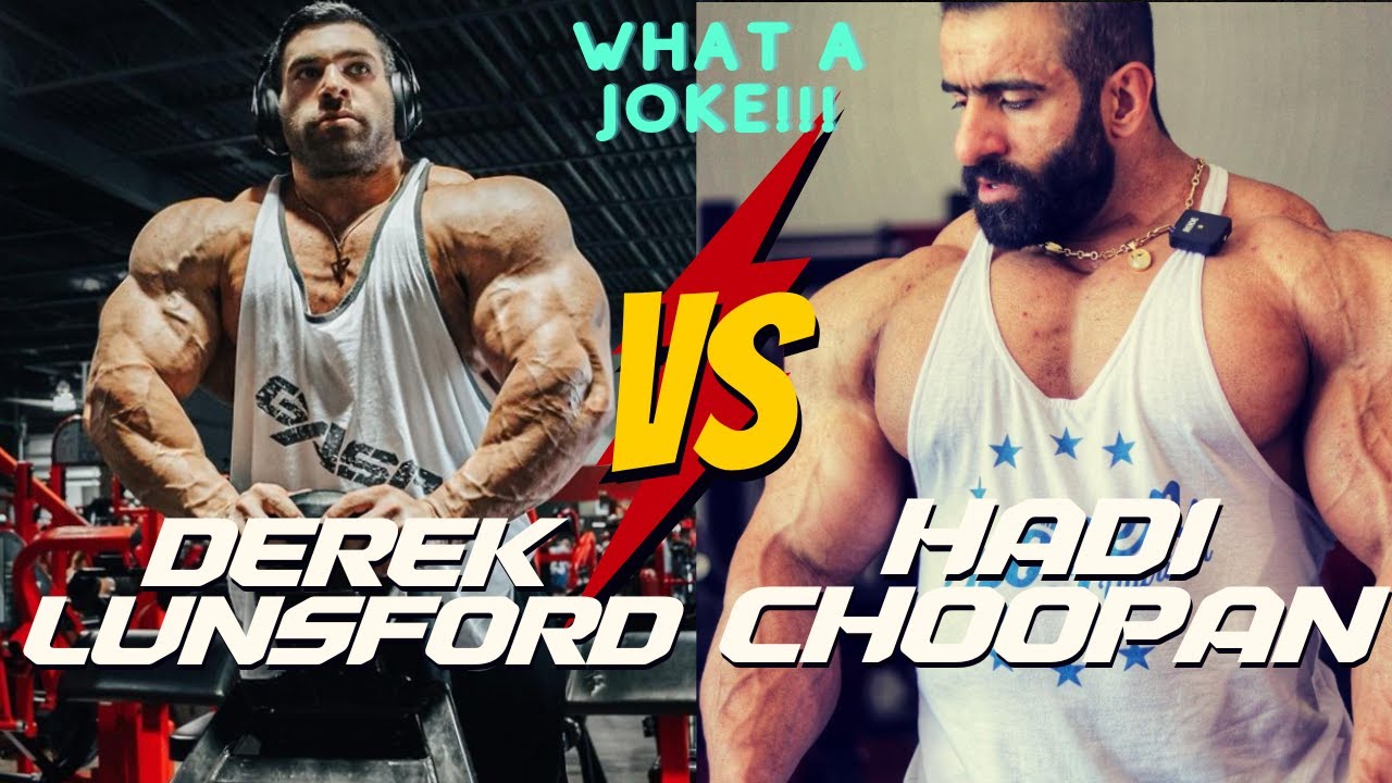 Derek Lunsford vs Hadi Choopan - What a Joke!!! - YouTube