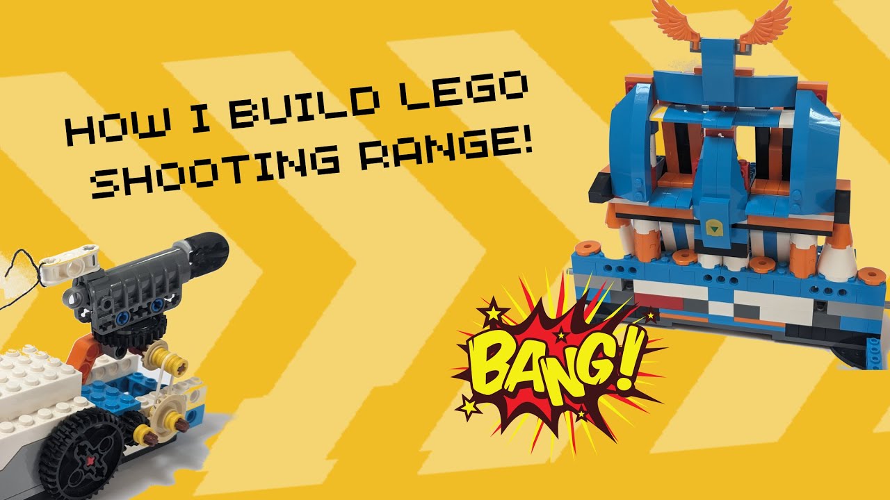How I Built Shooting Range with LEGO at Home! - YouTube