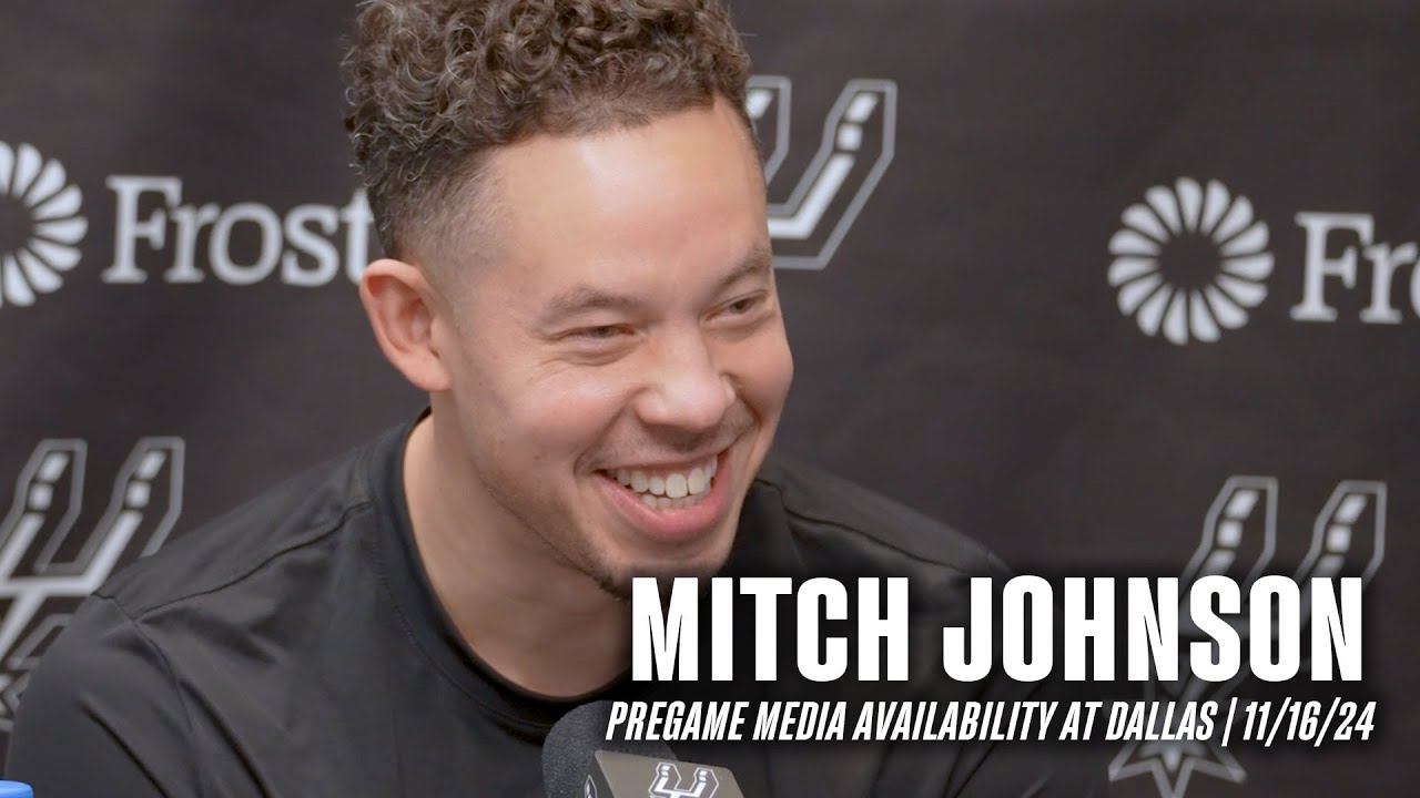 Mitch Johnson's Pregame vs Dallas Mavericks | 11.16.2024 - YouTube