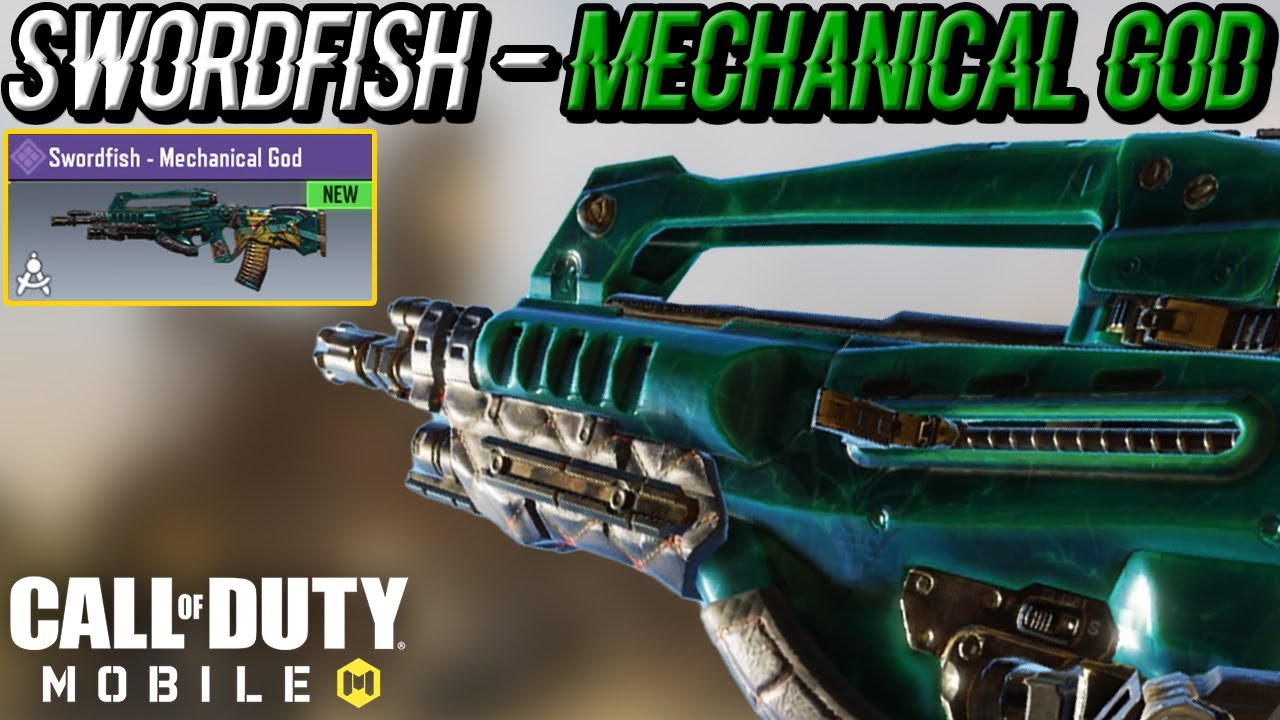 *NEW* SWORDFISH MECHANICAL GOD BLUEPRINT GAMEPLAY in COD MOBILE ...